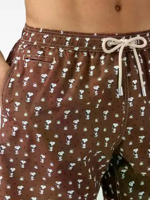 MC2 SAINT BARTH Snoopy-print Drawstring Swim Shorts