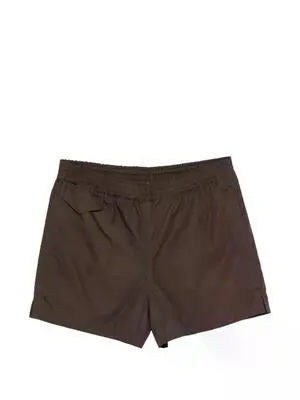 A.p.c. Elasticated Waistband Shorts - Brown