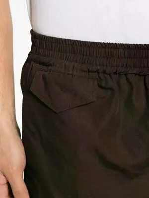 A.p.c. Elasticated Waistband Shorts - Brown