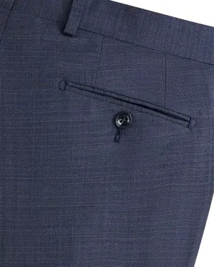 Ted Baker London Winter Weave Suit Pants - Blue