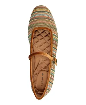 BIRDIES The Hummingbird Mary Jane Flats - Tan