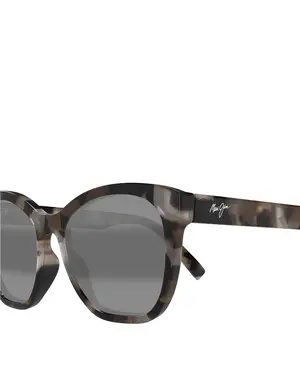 Maui Jim Alulu Cat Eye Sunglasses 56mm - White