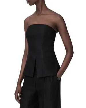 ALLSAINTS Charley Strapless Top