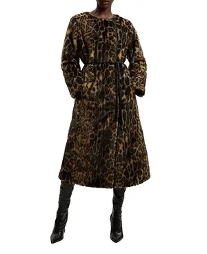 Karen Millen Faux Fur Outerwear For Women