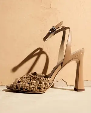 Michael Kors Rosie High Heel Sandals - Peanut