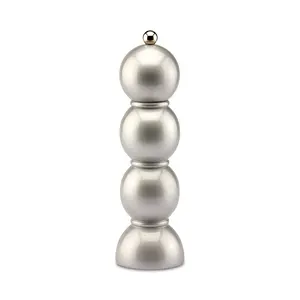 ADDISON ROSS 8.8 Bobbin Salt & Pepper Grinder - Silver