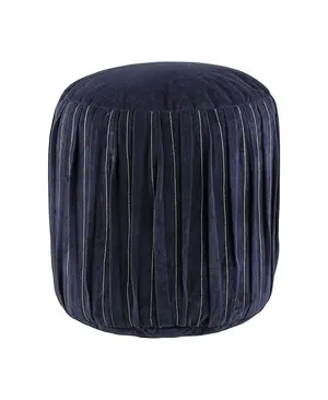 SURYA Vela Pouf - Navy