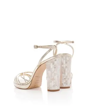FREYA ROSE Bianca Strappy Sandal - Champagne
