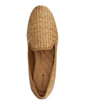 BIRDIES The Starling Loafer - Tan Raffia