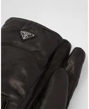 Prada Nappa Leather Gloves