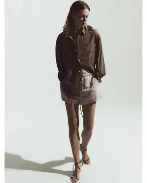 Citizens Of Humanity Este Drawstring Shorts - Raspberry