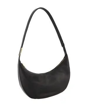 Vince Eris Small Leather Hobo Bag