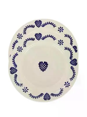 HOUSE OF CAPRICORN Viana Dessert Plate - Blue