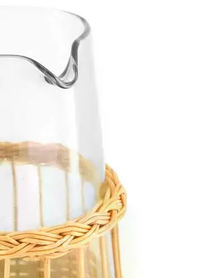 HOUSE OF CAPRICORN Vitória Woven-design Jug