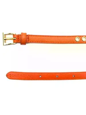 Prada Buckle Belt - Orange