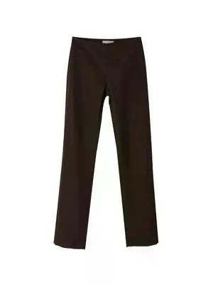 ST. AGNI Silk Canvas Trousers