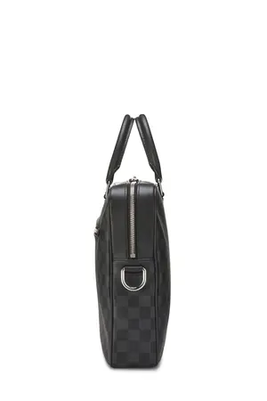 LOUIS VUITTON Damier Graphite Porte Documents Business - Black