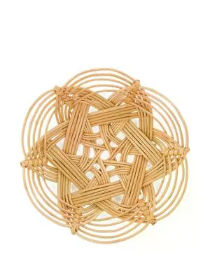 HOUSE OF CAPRICORN Vitória Wicker Handmade Bread Basket - Neutrals