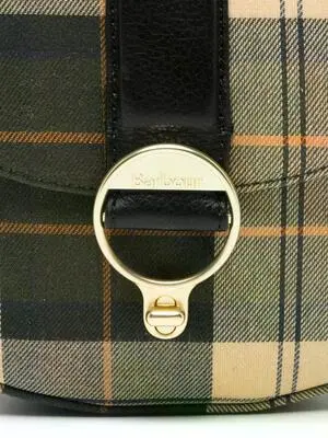 Barbour Tartan-pattern Crossbody Bag - Neutrals