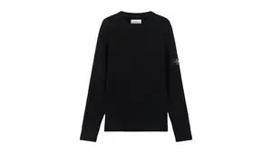 Stone Island Full Rib Rws Wool 5100053 Sweater - Black