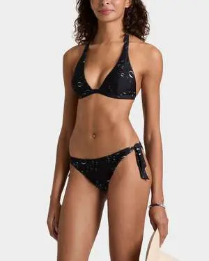 Vilebrequin Side Tie Bikini Bottom Bubble 3d Swimwear