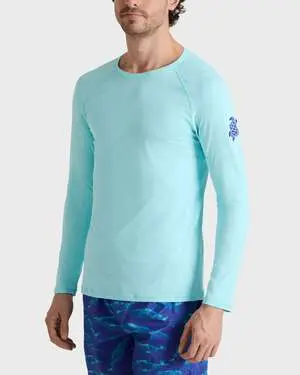 Vilebrequin Uv Protection Long Sleeve Rashguard - Blue