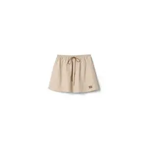 Miu Miu Panama Cotton Flared Skirt