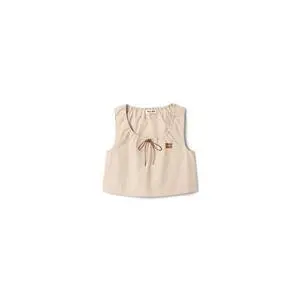 Miu Miu Panama Cotton Crop Top