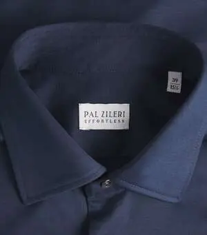 Pal Zileri Cotton Jersey Shirt - Navy