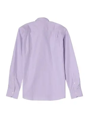 Robert Talbott Madison Check Light Weight Poplin Shirt In Contemporary Fit - Pink