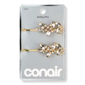 Conair Accessories Rhinestone Bobby Pins 2pk - One-color