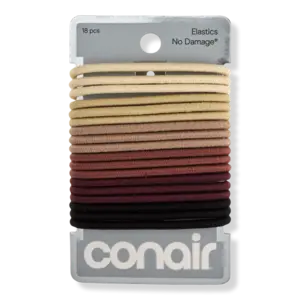 Conair Accessories Conair Neutral No Damage Elastics 18-pack - Neutrals