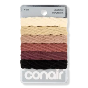 Conair Accessories Neutral Twisted Hair Ties - Neutrals