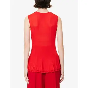 ASHLYN Knitted Peplum Top
