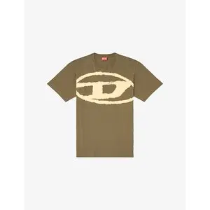 DIESEL® T-boxt-bleach Branded Cotton-jersey T-shirt - 51f
