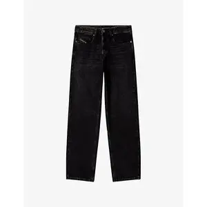 DIESEL® 2001 D-macro 09p09 Wide-leg Denim Jeans - 02