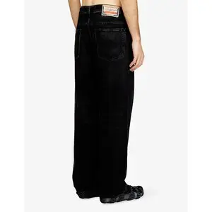 DIESEL® 2001 D-macro 09p09 Wide-leg Denim Jeans - 02