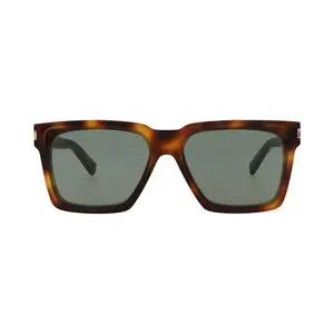 Saint Laurent Square Frame Sunglasses - Brown
