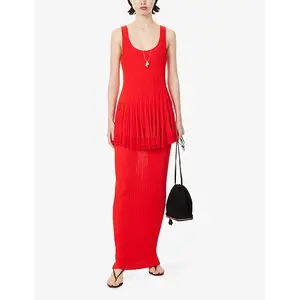 ASHLYN Kishi Laye Knitted Maxi Dress