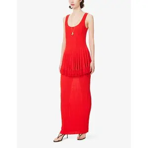 ASHLYN Kishi Laye Knitted Maxi Dress