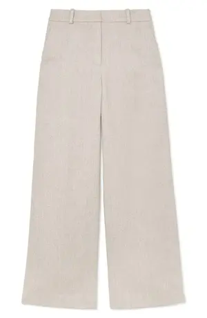 REISS Nolah Wide Leg Pants