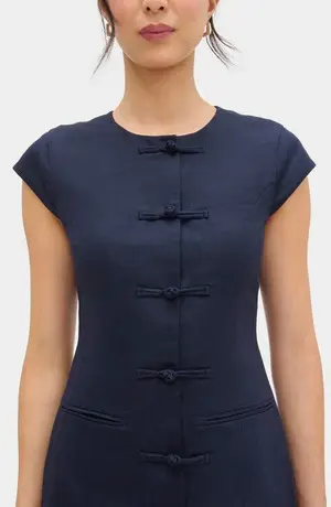 ALIGNE Cap Sleeve Mini Dress