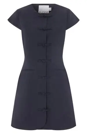 ALIGNE Cap Sleeve Mini Dress