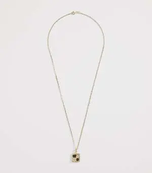 THE OUZE Recycled Necklace With Sapphires