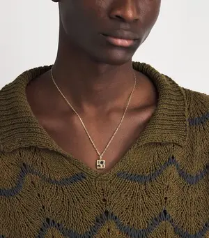 THE OUZE Recycled Necklace With Sapphires