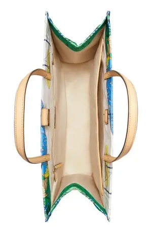 Tory Burch Ella Print Tote - The Pool Blue