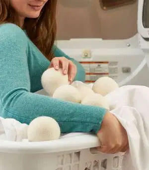 GLEENER Wool Xl Dryer Balls With Delicates Bag