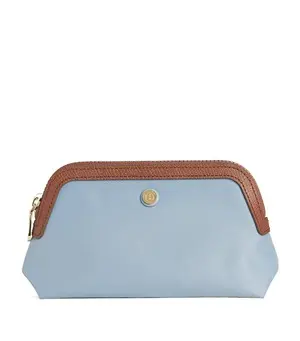 Harrods Small Nylon Pouch - Blue