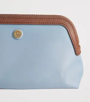 Harrods Small Nylon Pouch - Blue