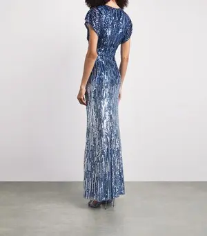 Jenny Packham Sequinned Dusk Gown